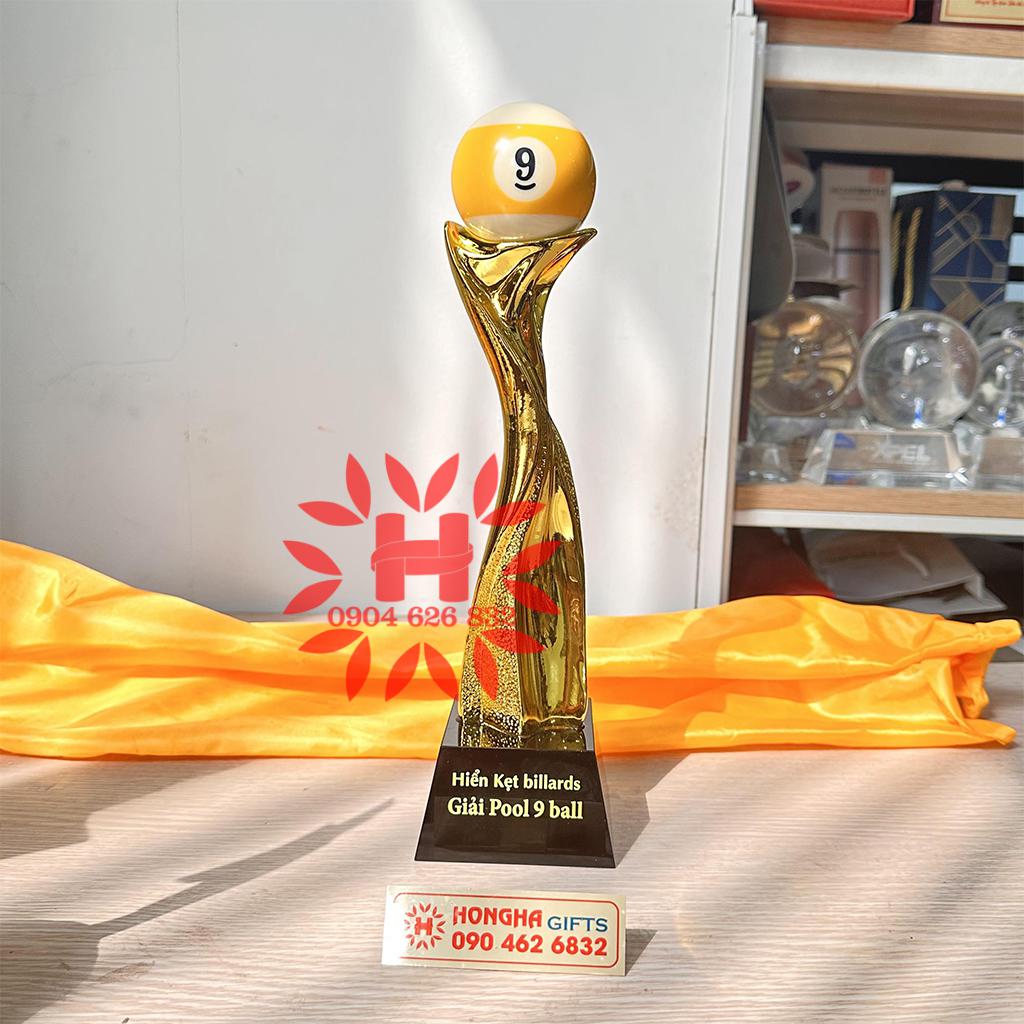 Cúp Billiards bida Pool 8 ball và bida Pool 9 ball