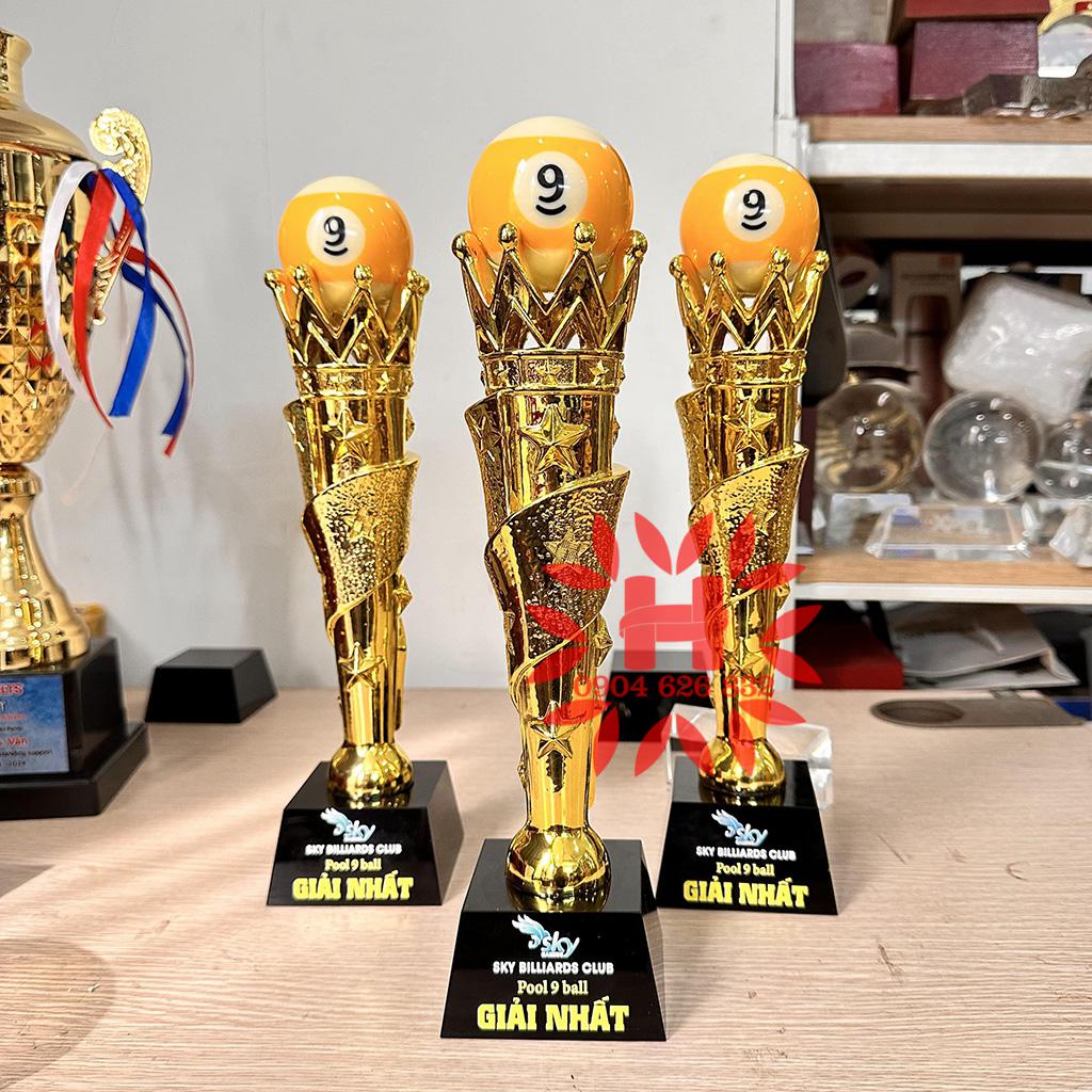Cúp Billiards bida Pool 8 ball và bida Pool 9 ball